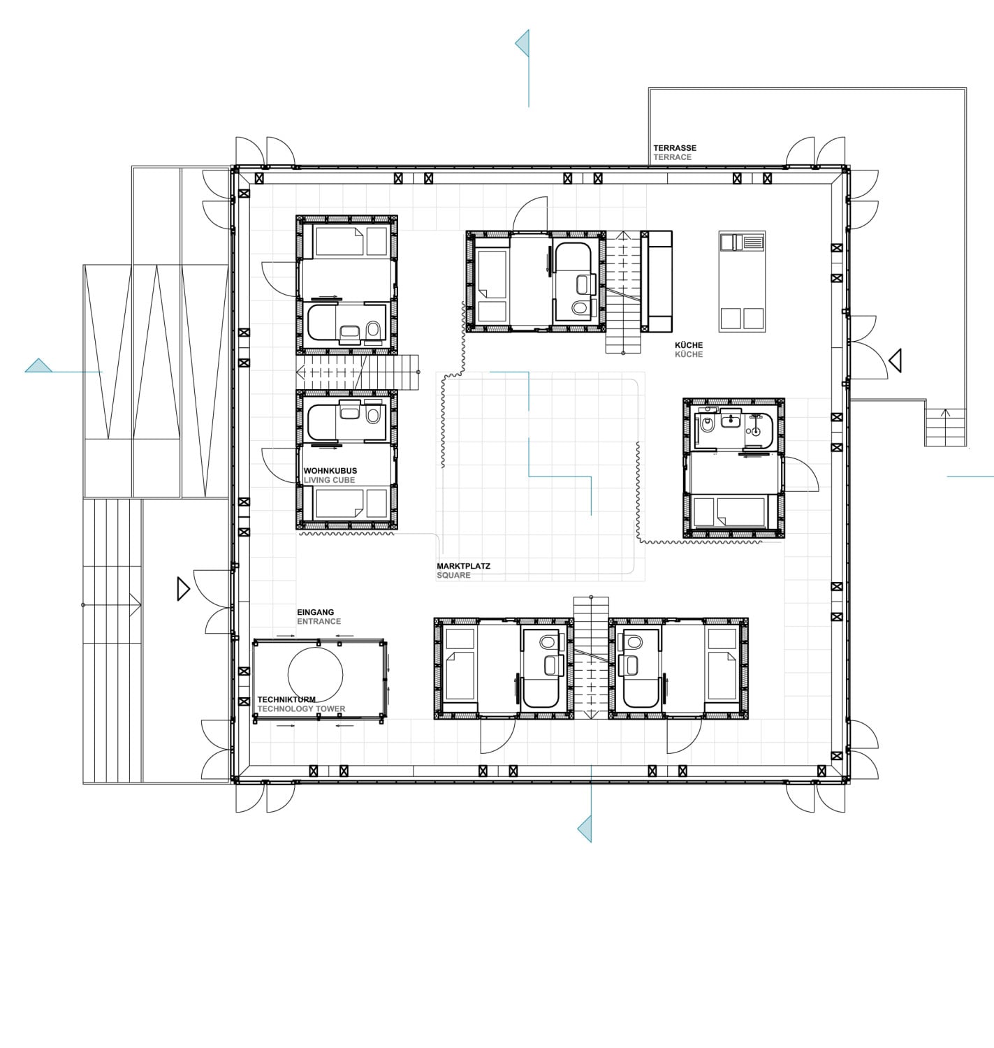 Plusenergie-Wohnheim Cubity in Frankfurt | Fassade | Wohnen | BauNetz ...