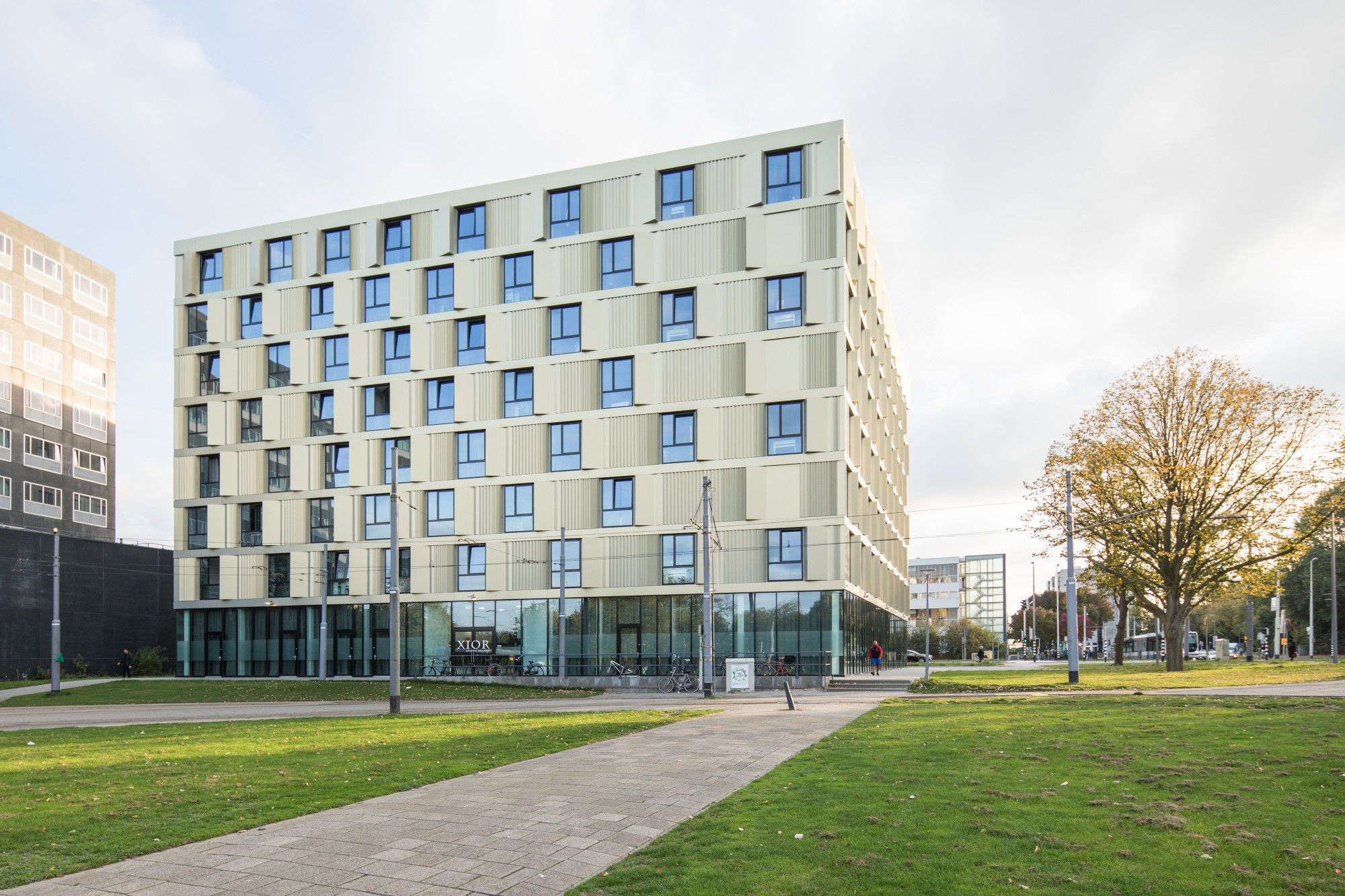 Studentenwohnheim der Erasmus-Universität Rotterdam | Fassade | Wohnen ...