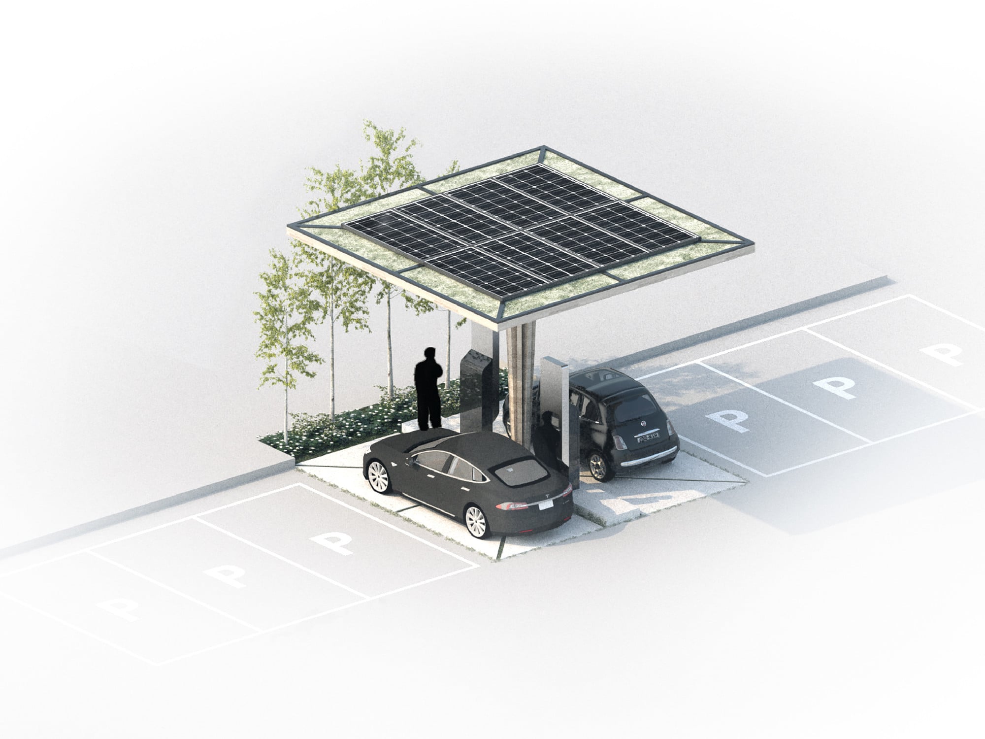 Ladestation für Elektroautos in Fredericia | Elektro | Verkehr ...