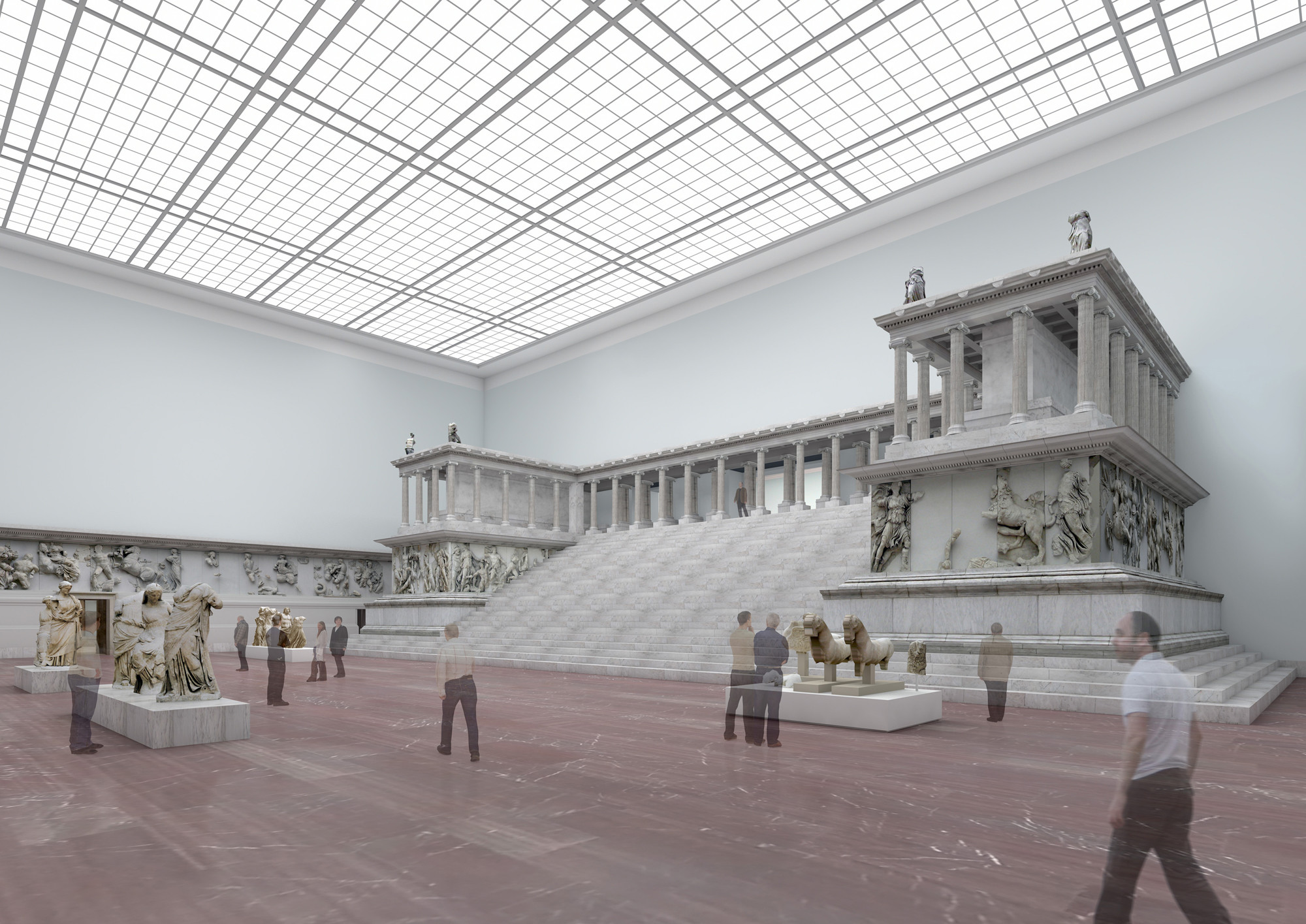 Sanierung Pergamonmuseum in Berlin | Gerüste und Schalungen | Bildung ...