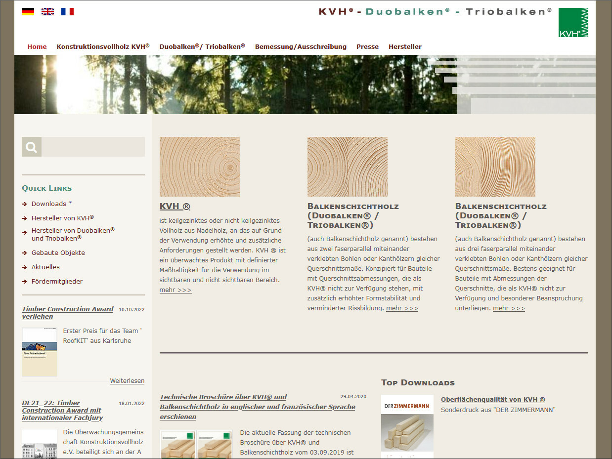 Institut Bauen und Umwelt | Holz | Beratungsstellen | BauNetz Wissen