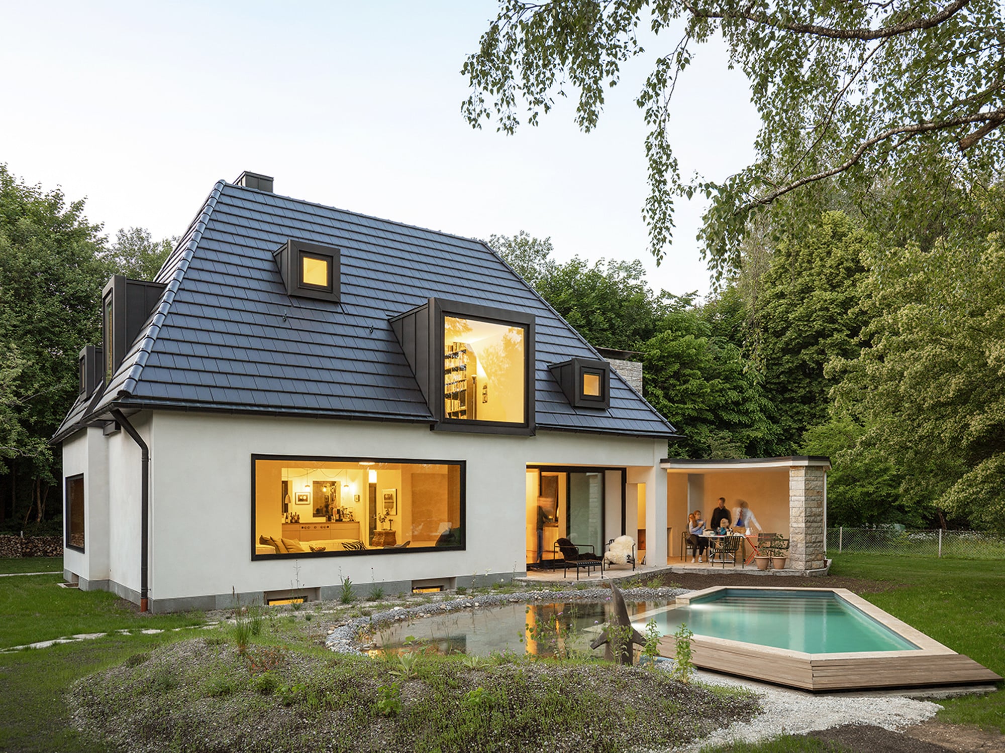 Haus H in München | Dämmstoffe | Wohnen | Baunetz_Wissen