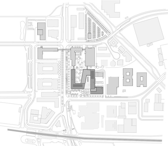 Firmenzentrale Vector Informatik in Stuttgart | Flachdach | Büro- und ...