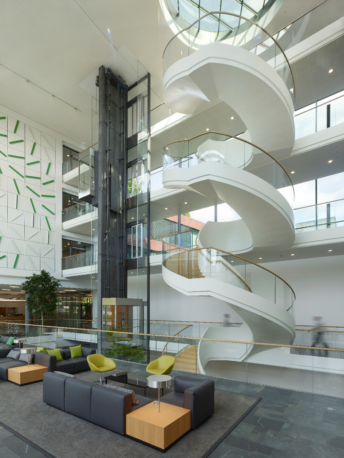 Firmenzentrale Vector Informatik in Stuttgart | Flachdach | Büro- und ...