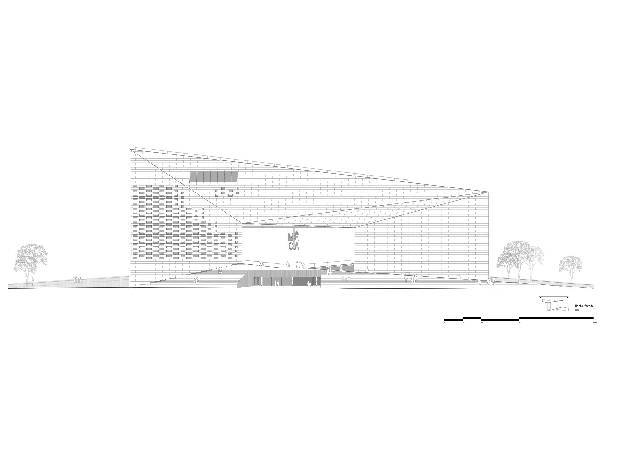 Kulturzentrum MECA in Bordeaux | Flachdach | Kultur und Freizeit ...