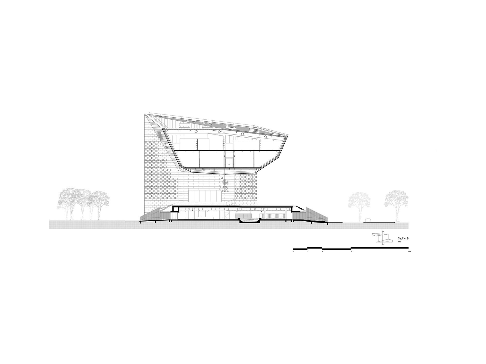 Kulturzentrum MECA in Bordeaux | Flachdach | Kultur und Freizeit ...