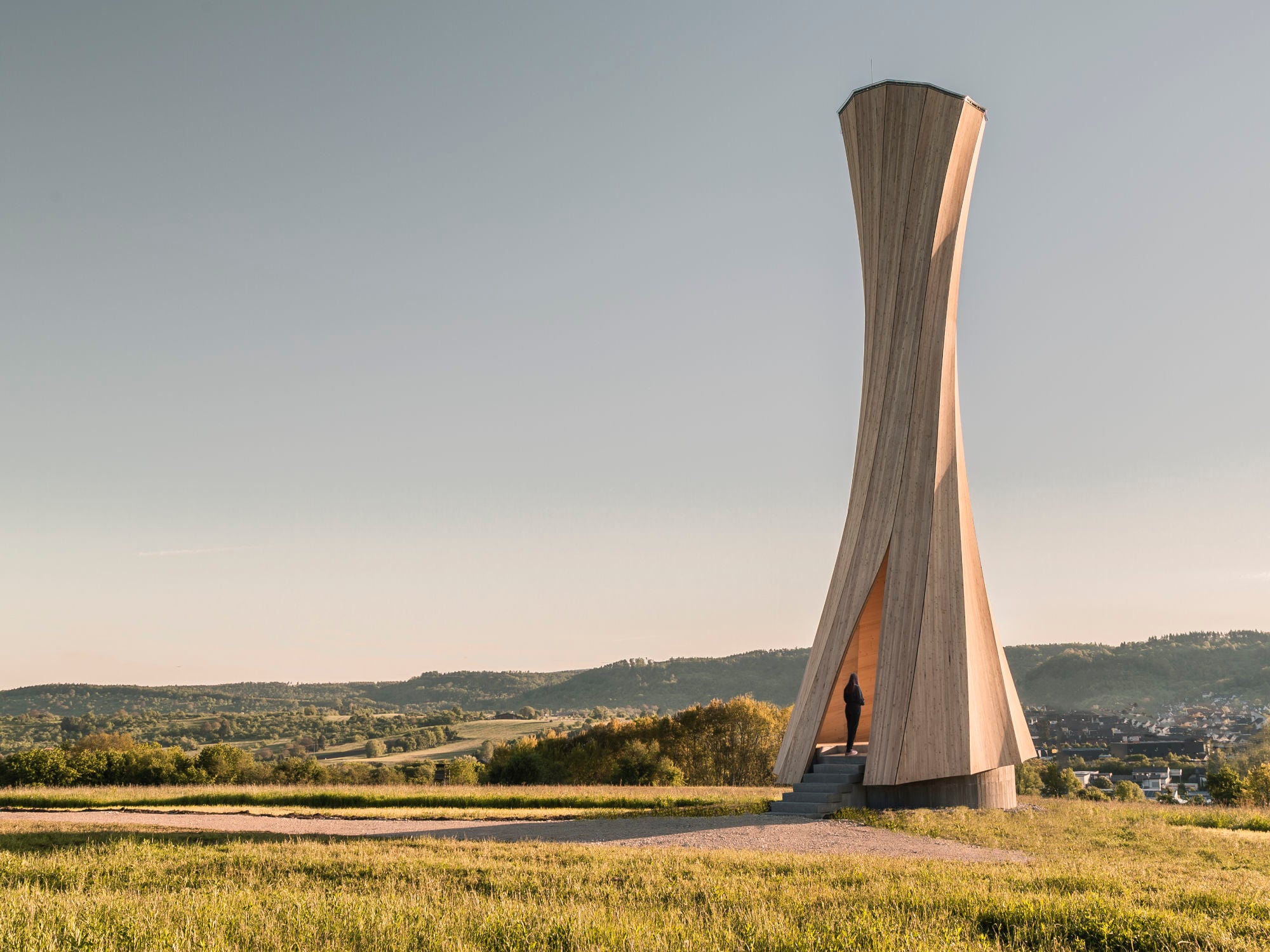 Urbach Turm in Remstal | Holz | Sonderbauten | BauNetz Wissen