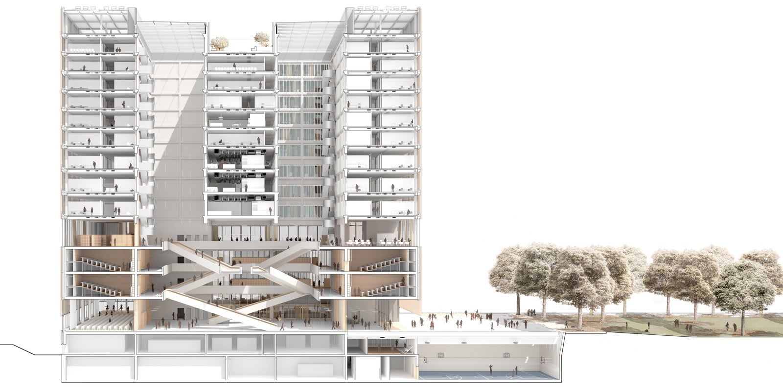 FHNW Campus Muttenz | Gebäudetechnik | Kultur/Bildung | BauNetz Wissen