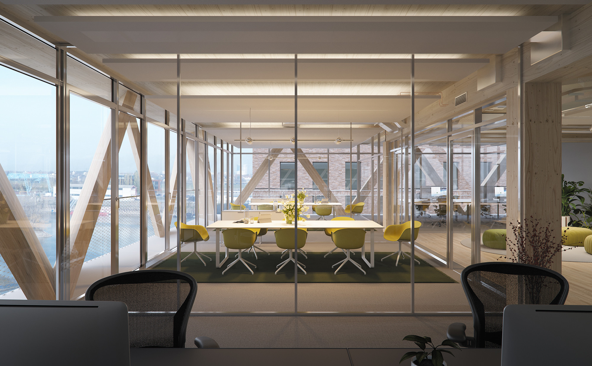 Bürogebäude The Cradle in Düsseldorf | Integrales Planen | Büro ...