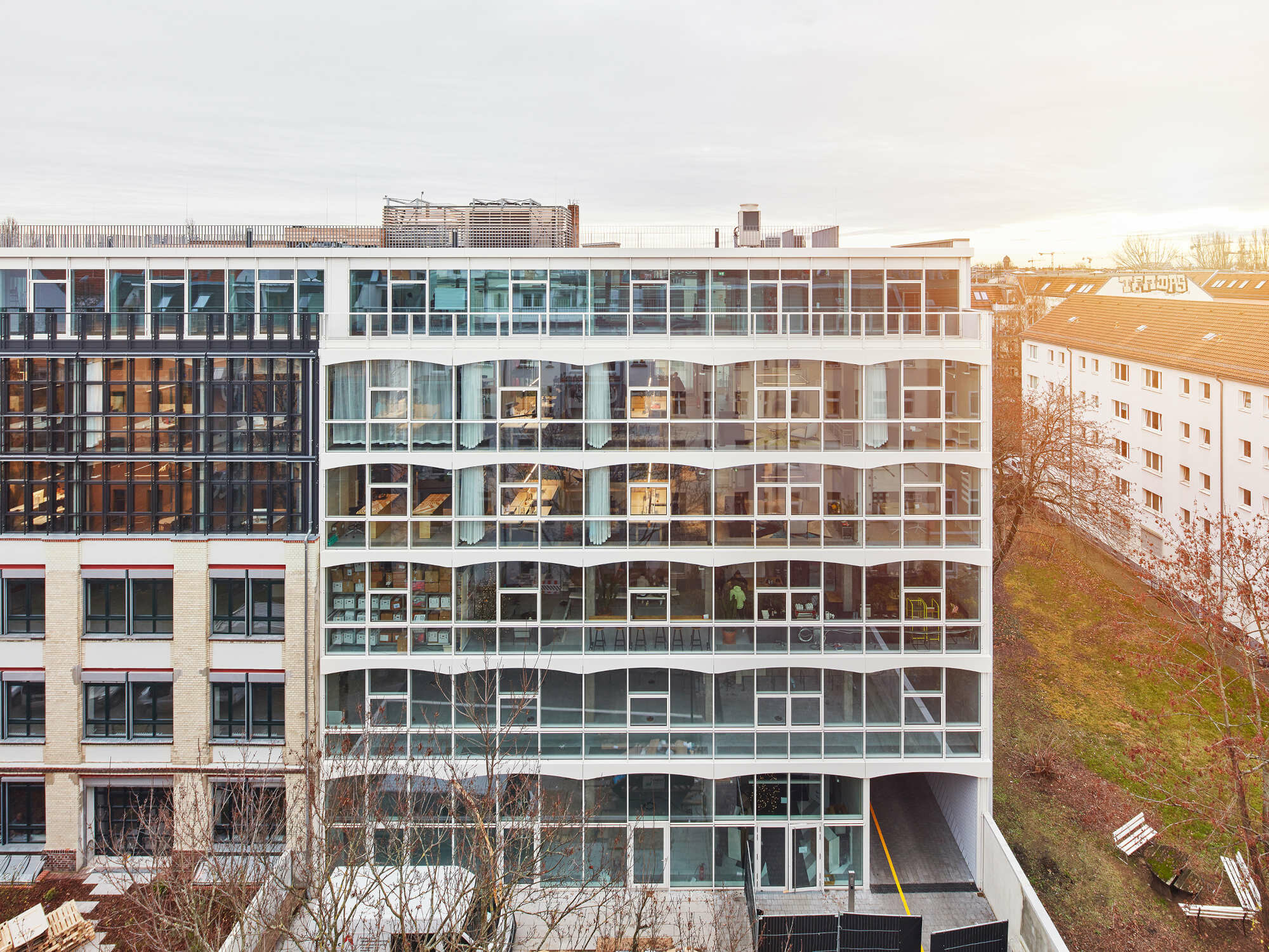 Nike Europazentrale im Gertrudshof Berlin | Bauphysik | Büro/Gewerbe ...