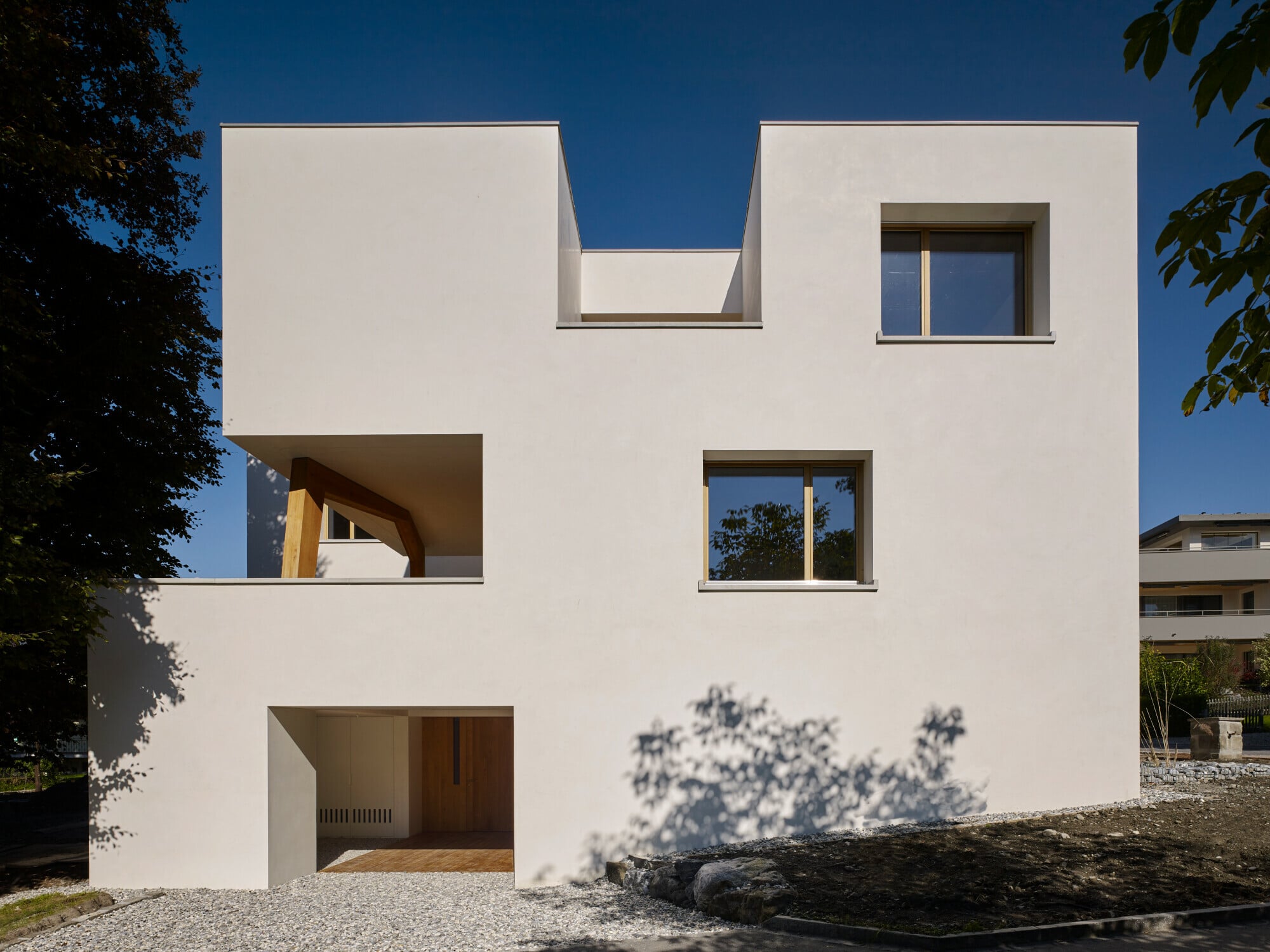 Wohnhaus in Vaduz | Elektro | Wohnen | BauNetz Wissen