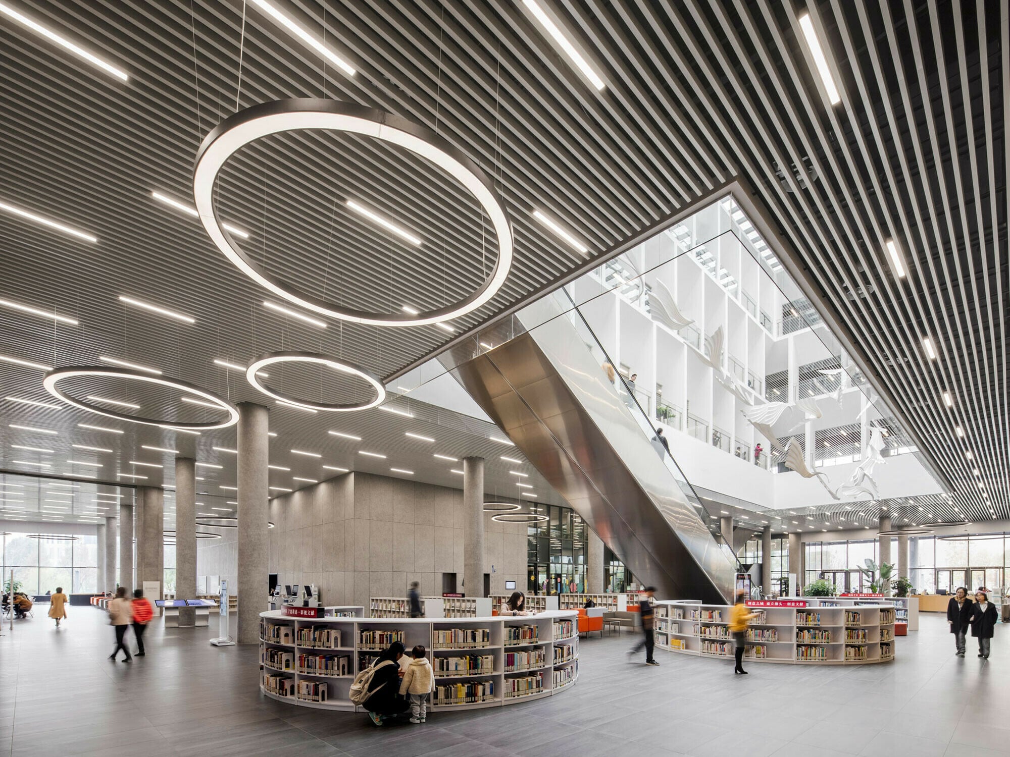 Bibliothek in Ningbo | Licht | Kultur/Bildung | Baunetz_Wissen
