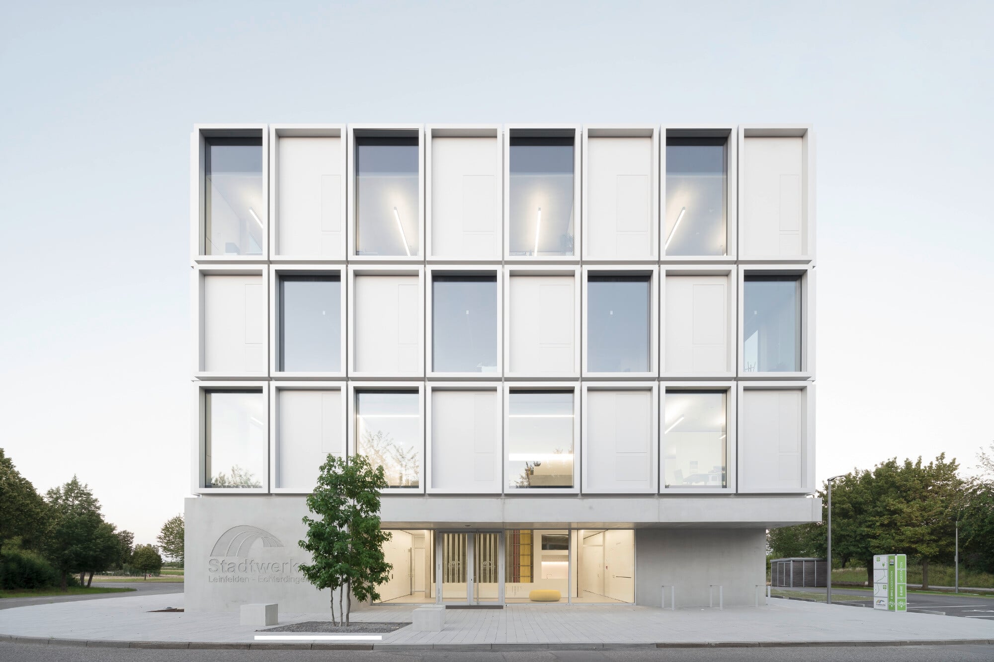 Verwaltungssitz Stadtwerke Leinfelden-Echterdingen | Sonnenschutz ...