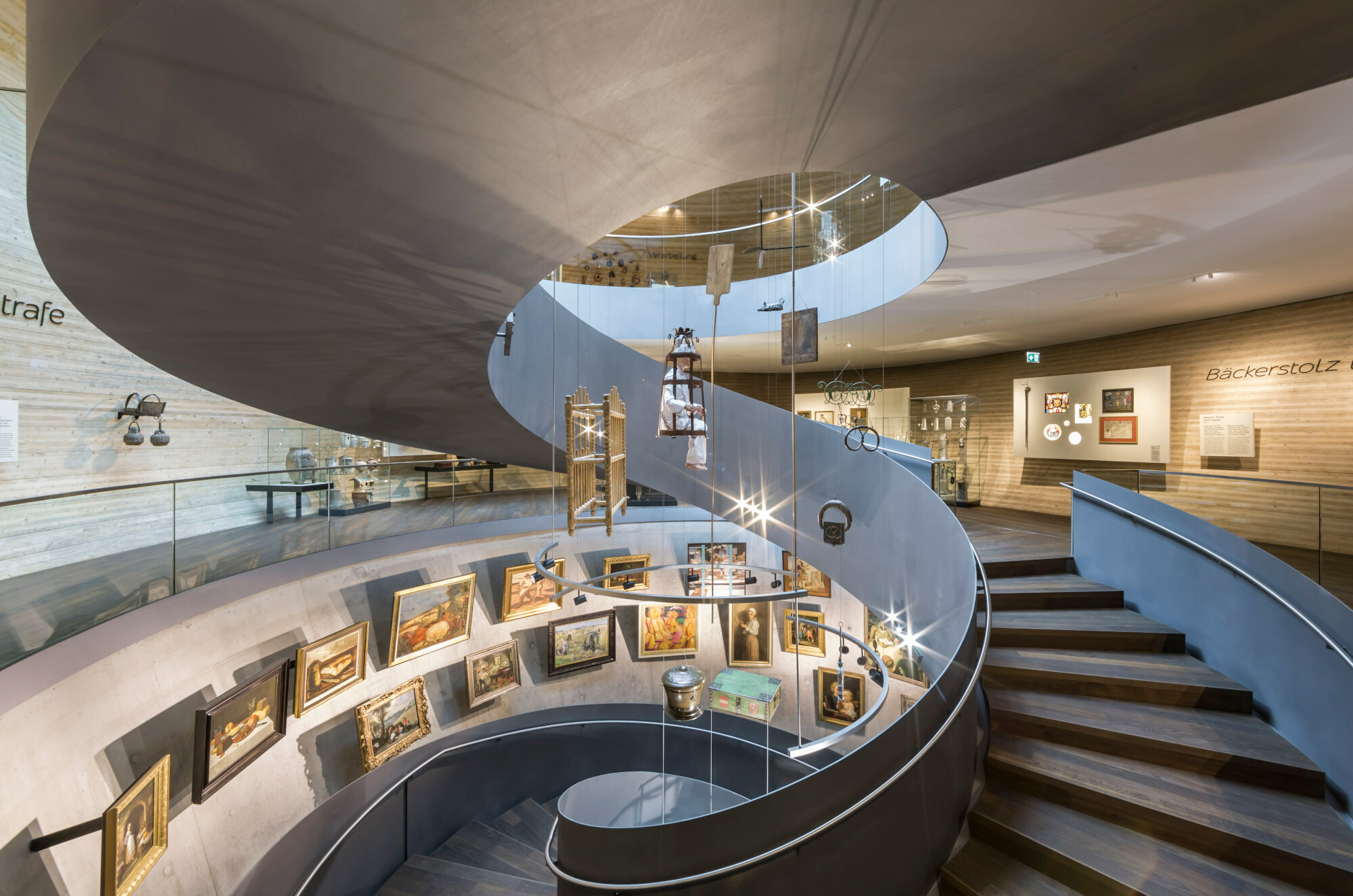 Museum Paneum in Asten | Treppen | Kultur/Bildung | BauNetz Wissen