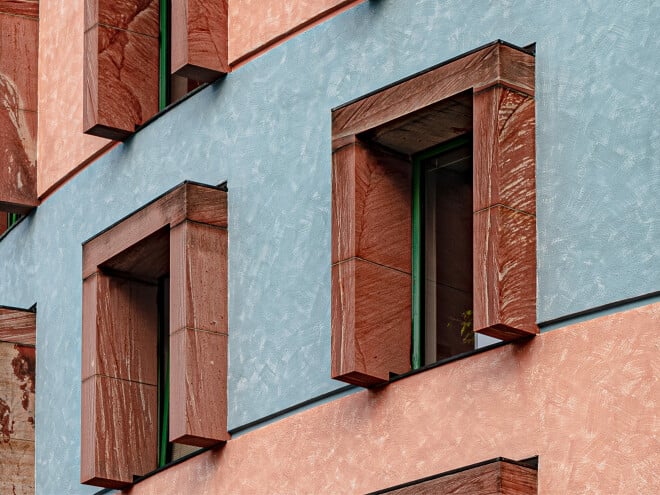 Stilvolle Fensterlaibung Farblich Absetzen Fotos