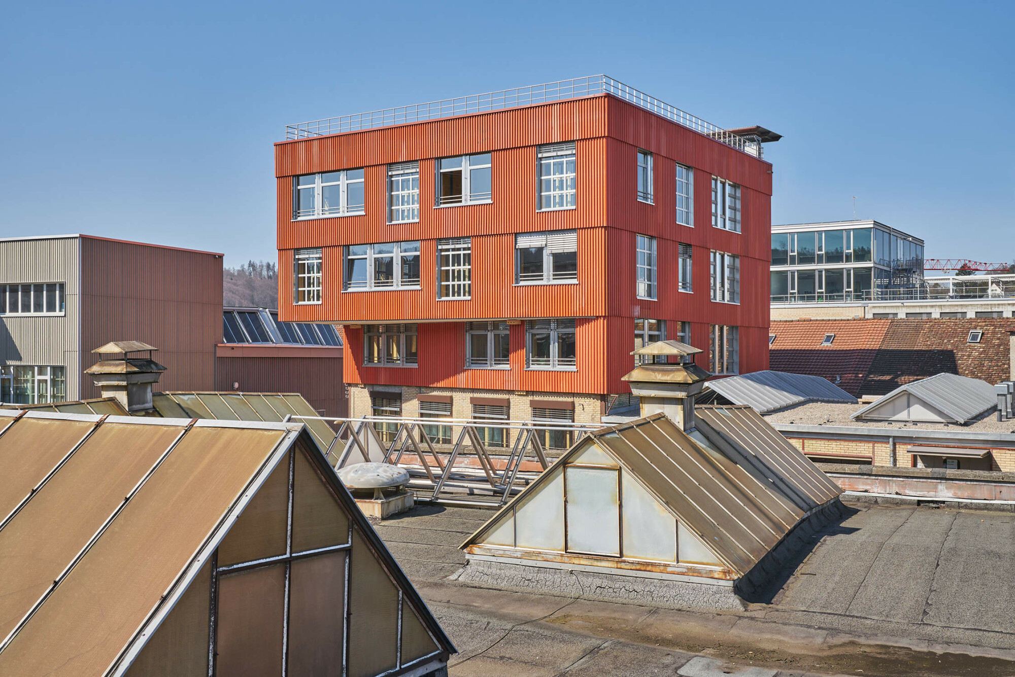 Aufstockung K.118 in Winterthur | Fenster und Türen | Sonderbauten ...