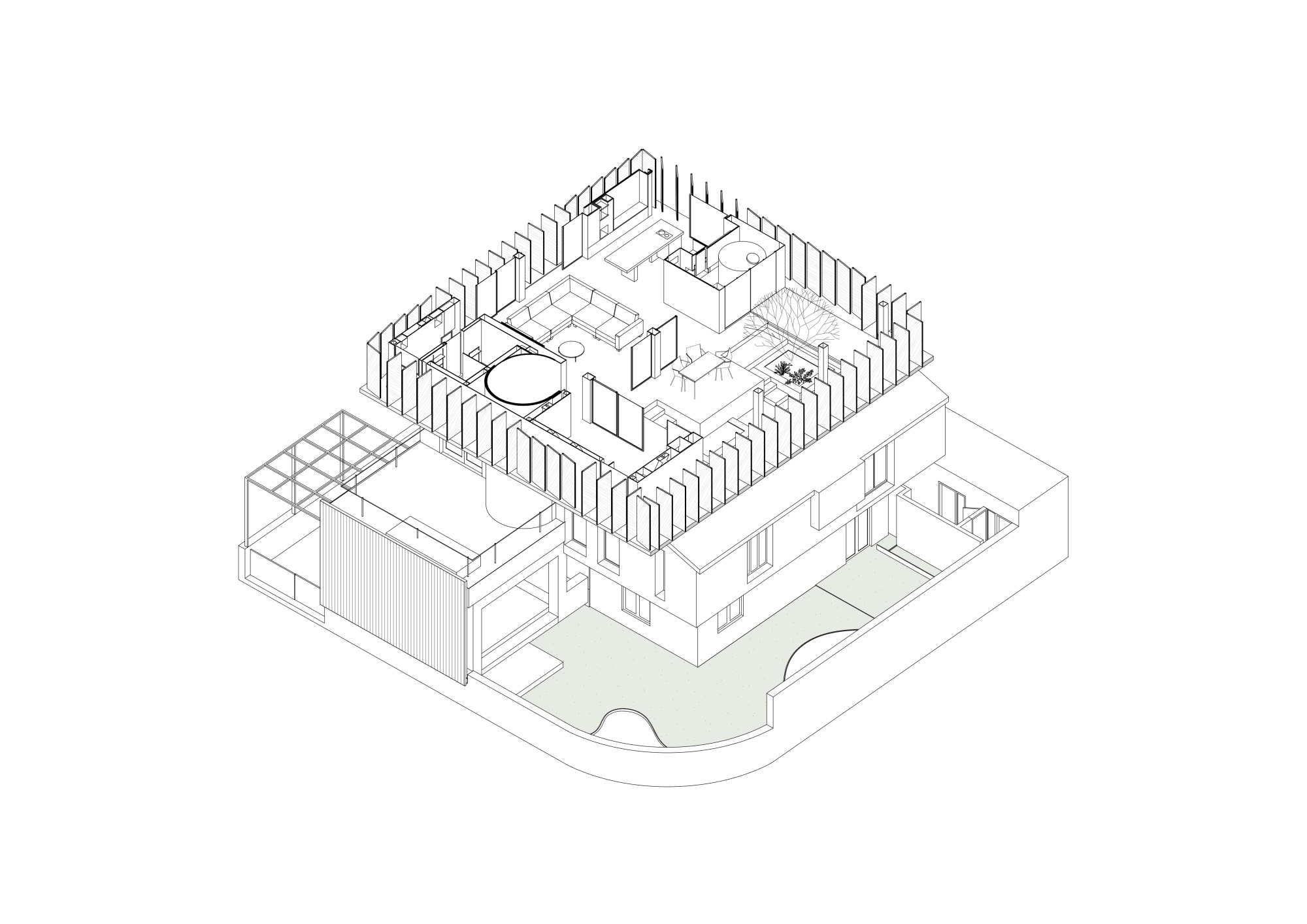 Wohnhauserweiterung in Ahmedabad | Sonnenschutz | Wohnen | Baunetz_Wissen