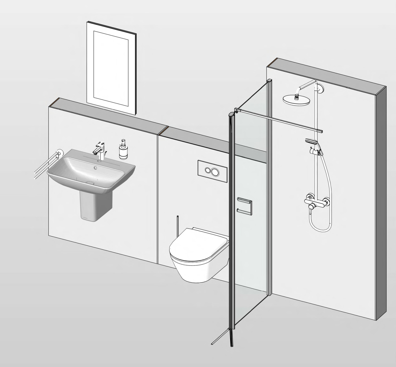 Modulbausystem für Bäder | Elektro | Produkte | BauNetz Wissen