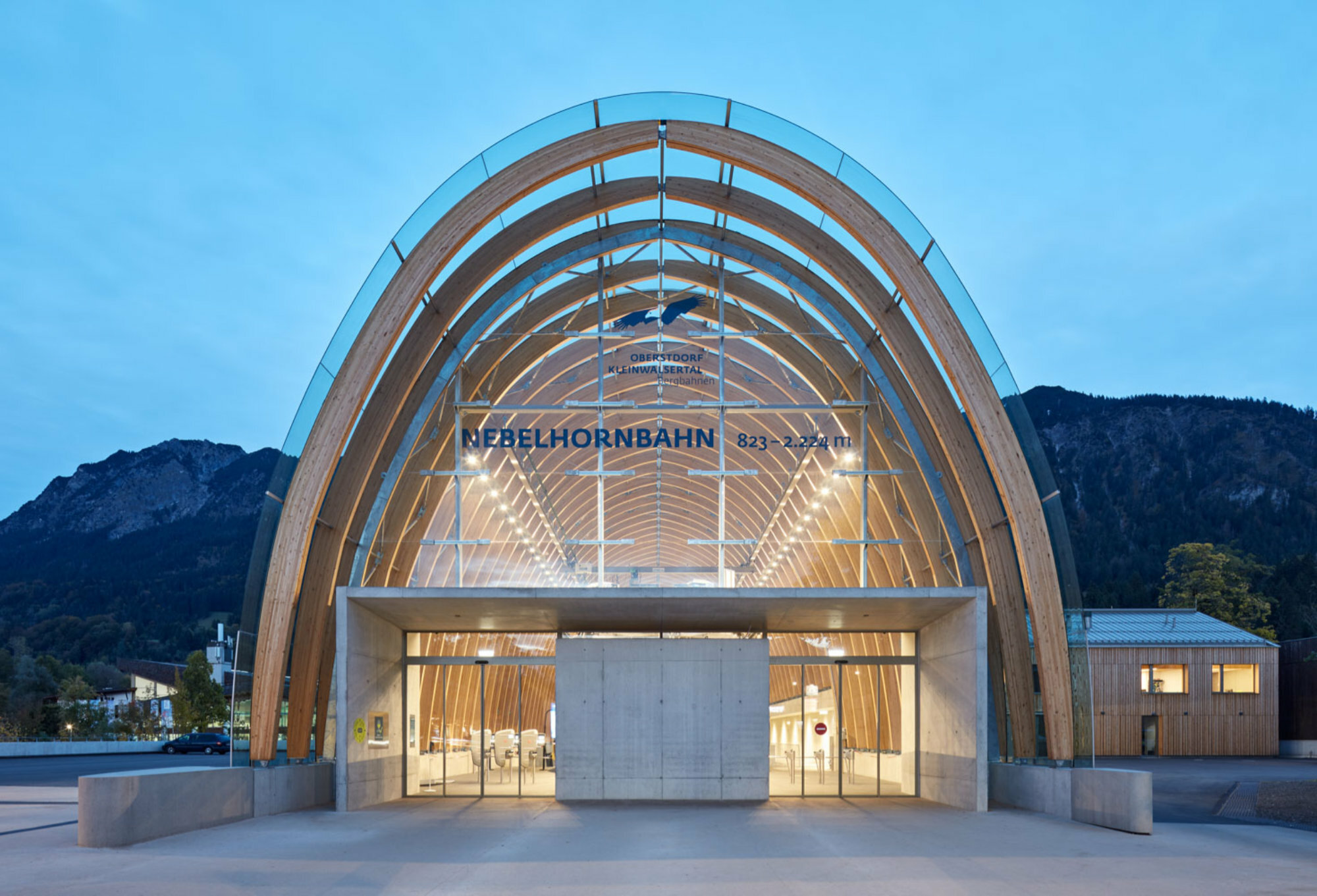 Talstation der Nebelhornbahn in Oberstdorf | Brandschutz | Weitere ...