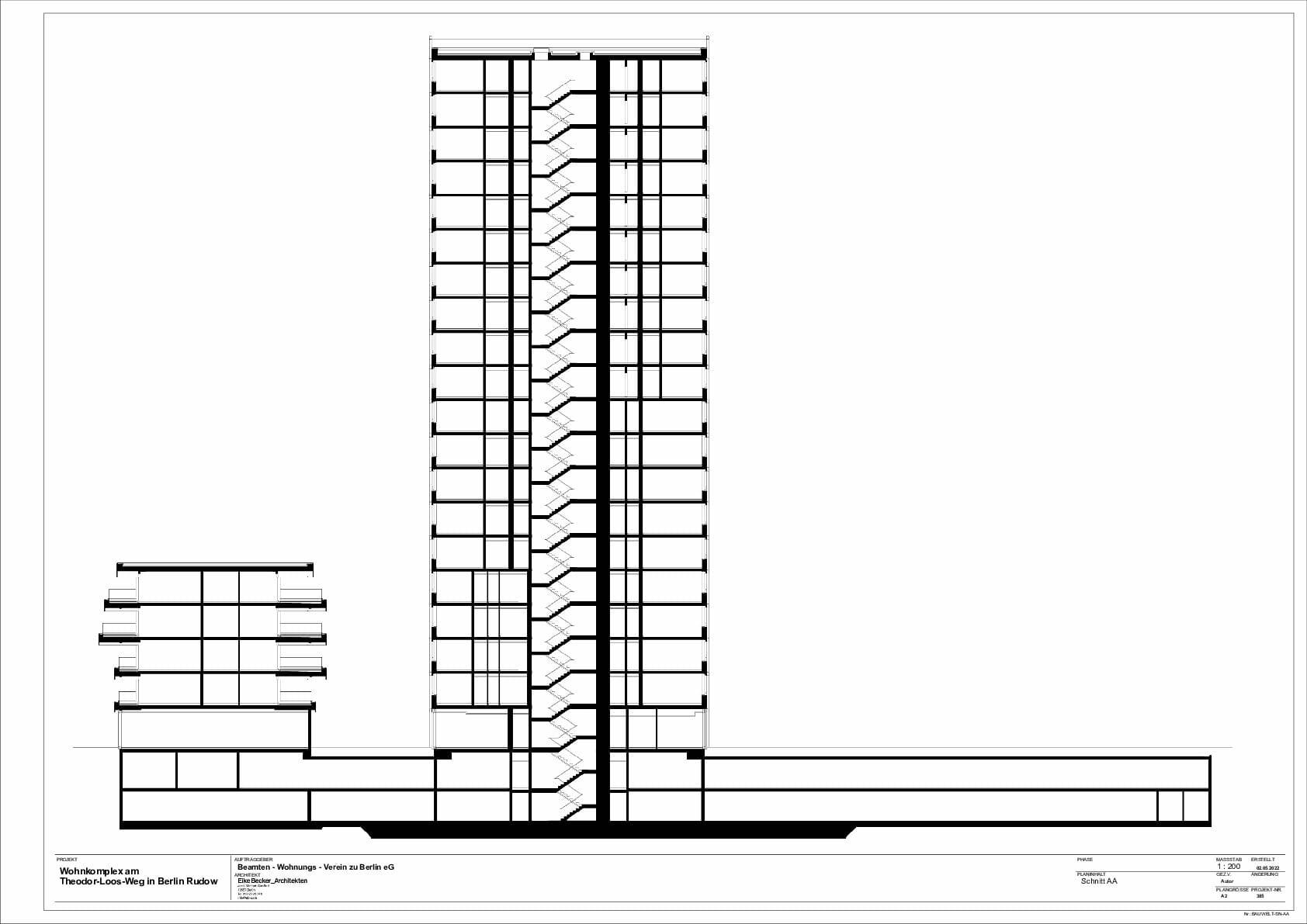 Wohnhochhaus in Berlin | Fassade | Wohnen | BauNetz Wissen