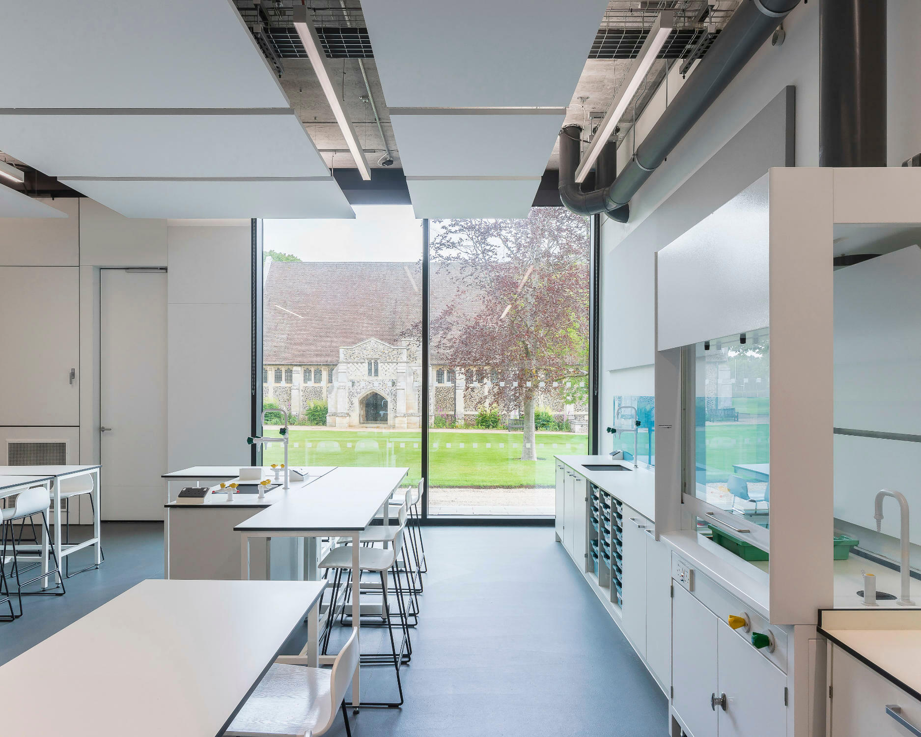 Dyson Steam Building, Gresham‘s School in Holt | Sonnenschutz | Bildung / Forschung | BauNetz Wissen