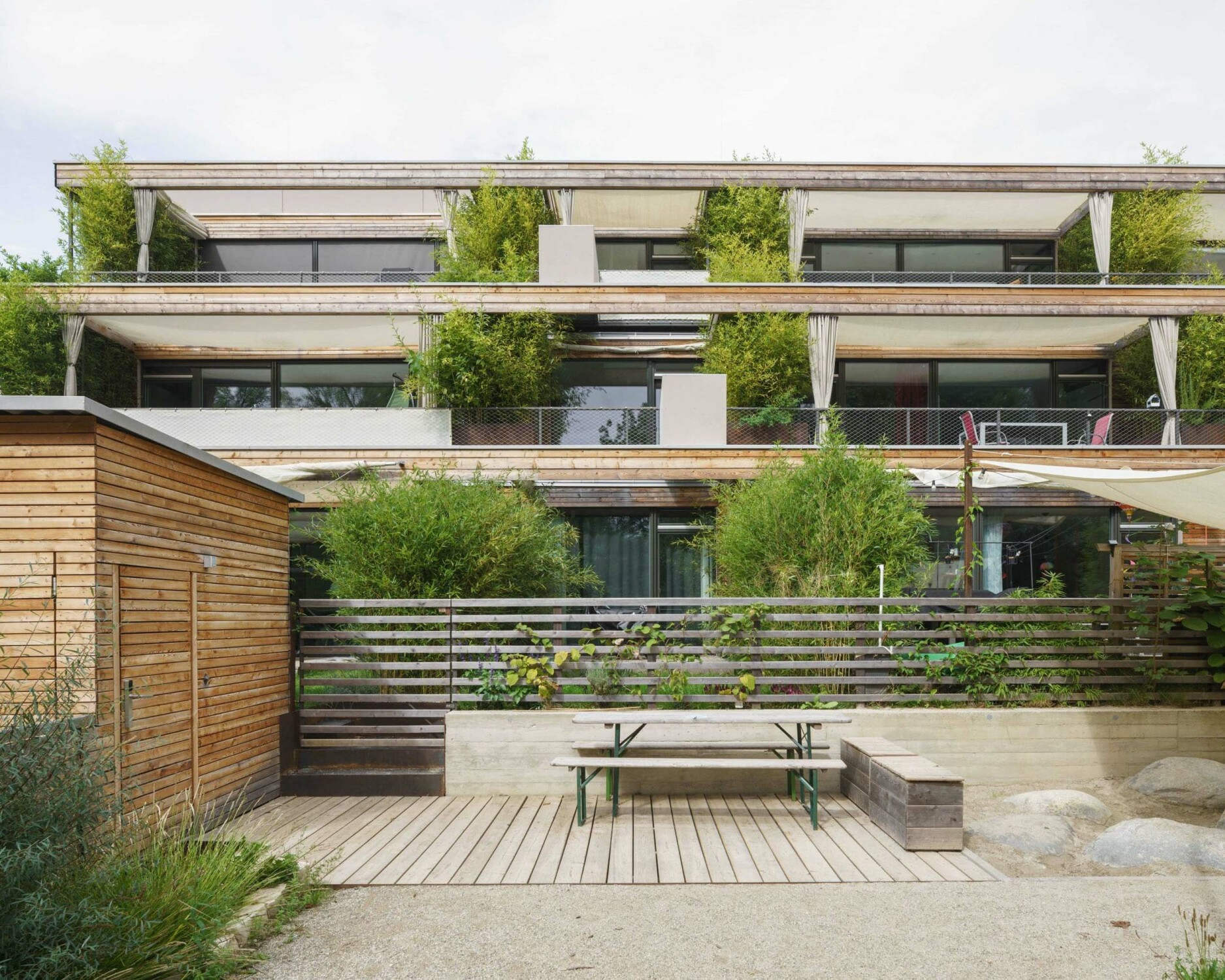 Wohnanlage StadtNatur in München-Riem | Flachdach | Wohnen/MFH ...