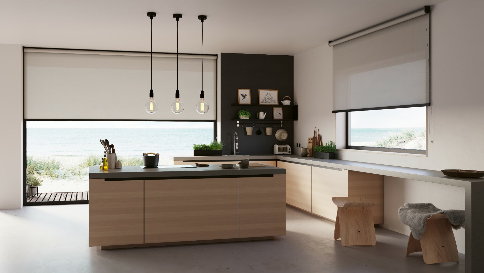 Rollos und Flächenvorhänge für viele Lebenswelten | Sonnenschutz ...