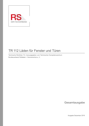 Technische Richtlinien: Läden für Fenster und Türen | Sonnenschutz | Regelwerke | BauNetz Wissen