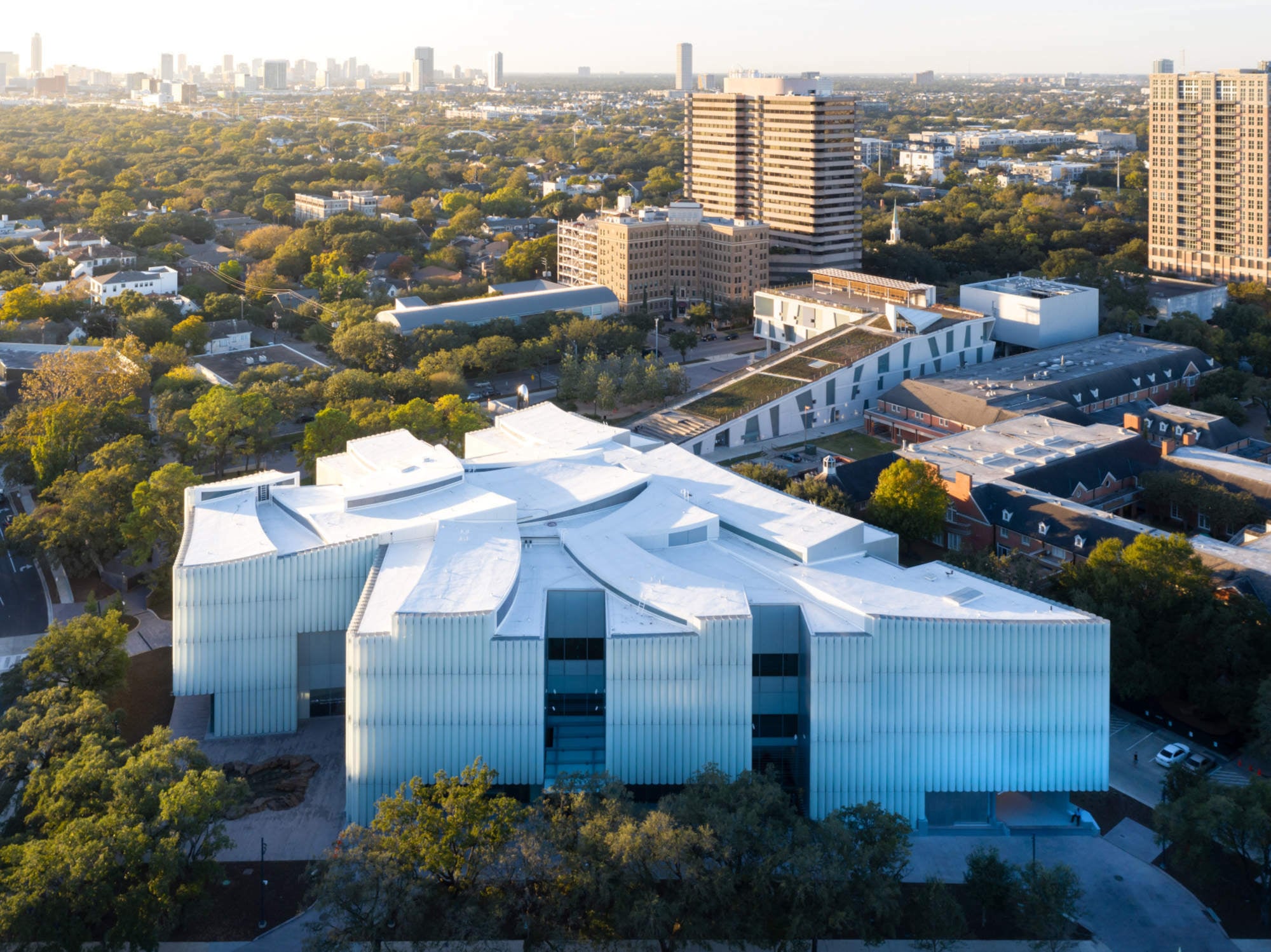 Museumserweiterung Nancy and Rich Kinder Building in Houston | Fassade ...