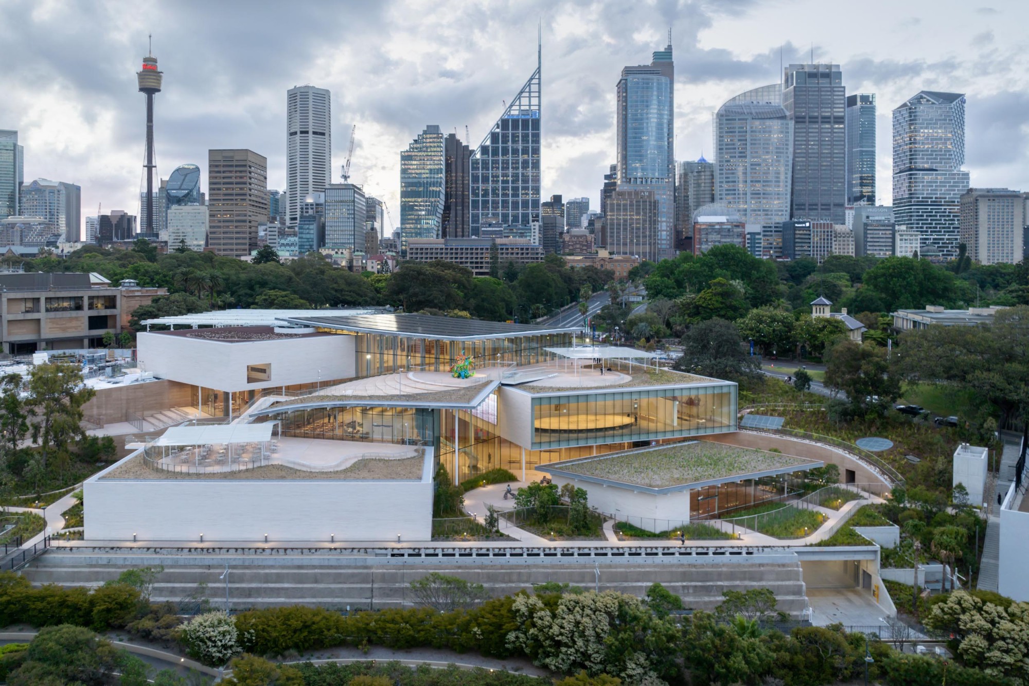 Erweiterung Art Gallery of New South Wales in Sydney | Flachdach ...