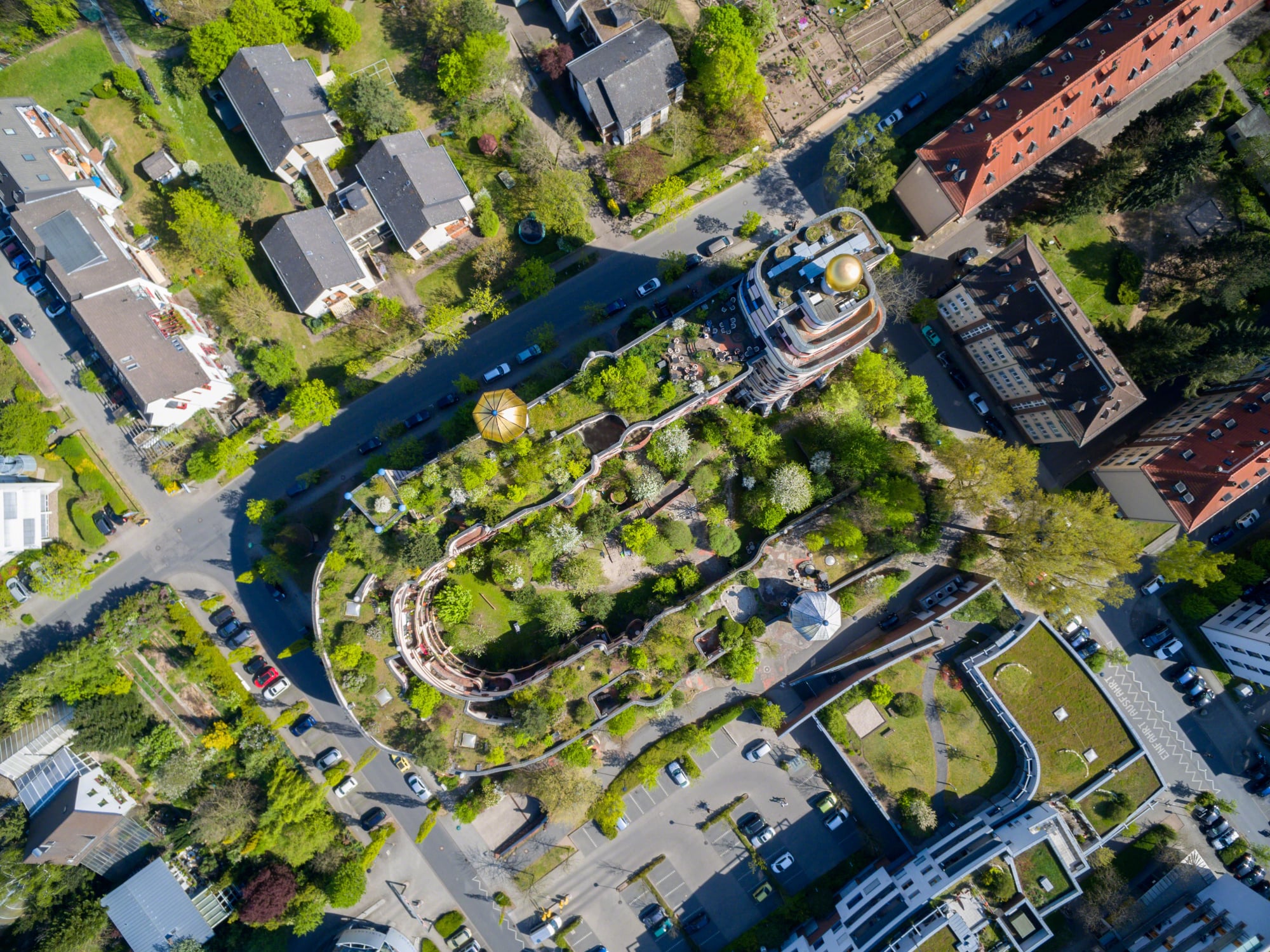 Die Waldspirale von Darmstadt | Stadt- und Dachbegrünung | Wohnen ...