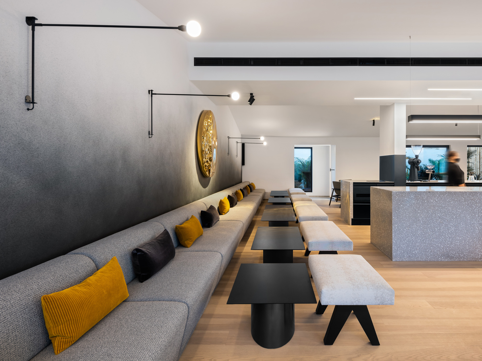 Restaurant The Grey in Dubai | Boden | Hotel/Gastronomie | BauNetz Wissen