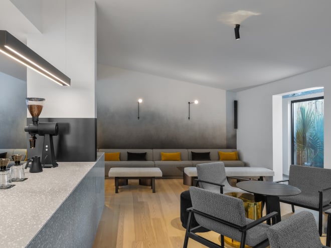 Restaurant The Grey in Dubai | Boden | Hotel/Gastronomie | BauNetz Wissen