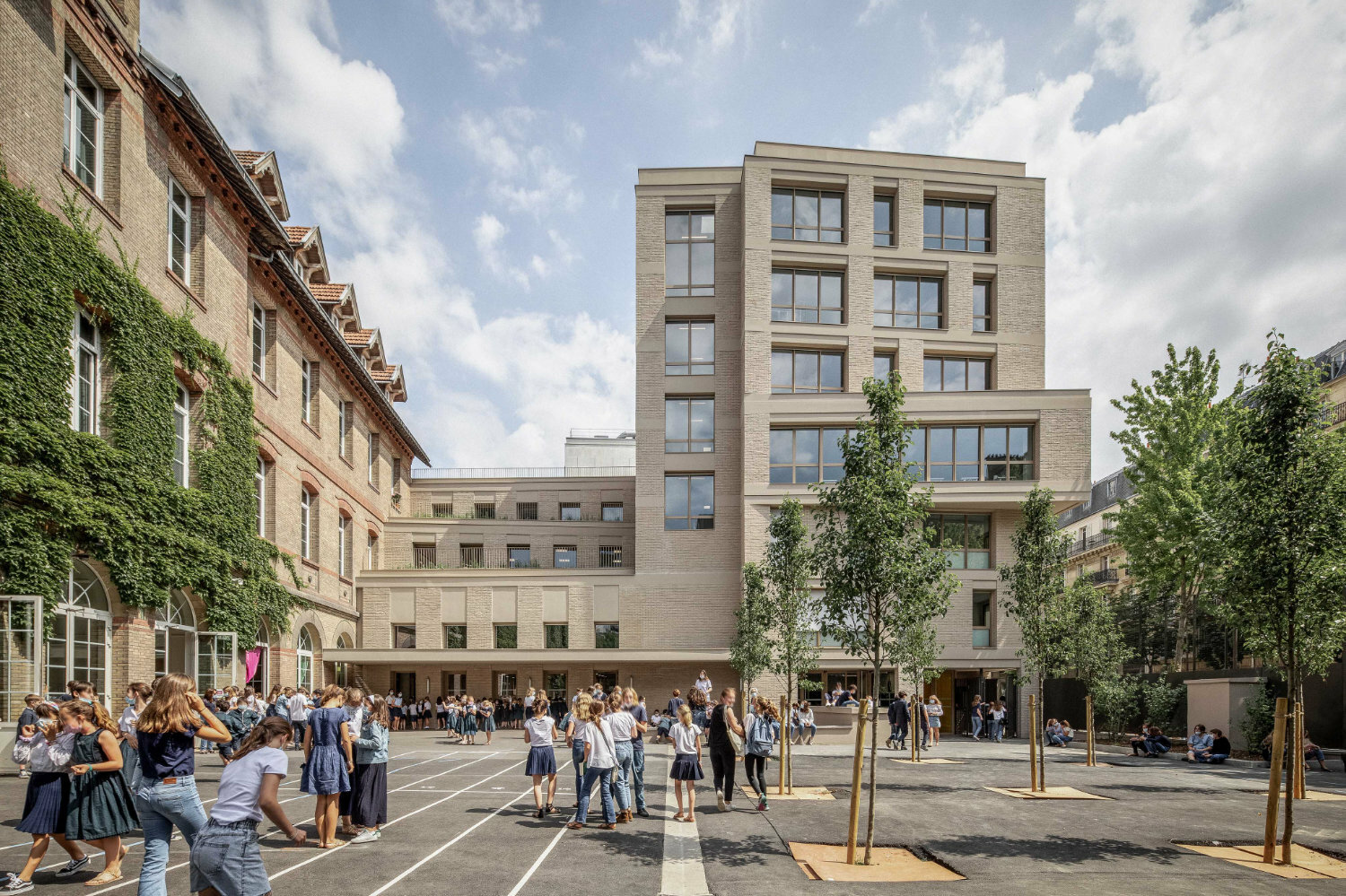 Lycée Notre-Dame des Oiseaux in Paris | Nachhaltig Bauen | Bildung ...