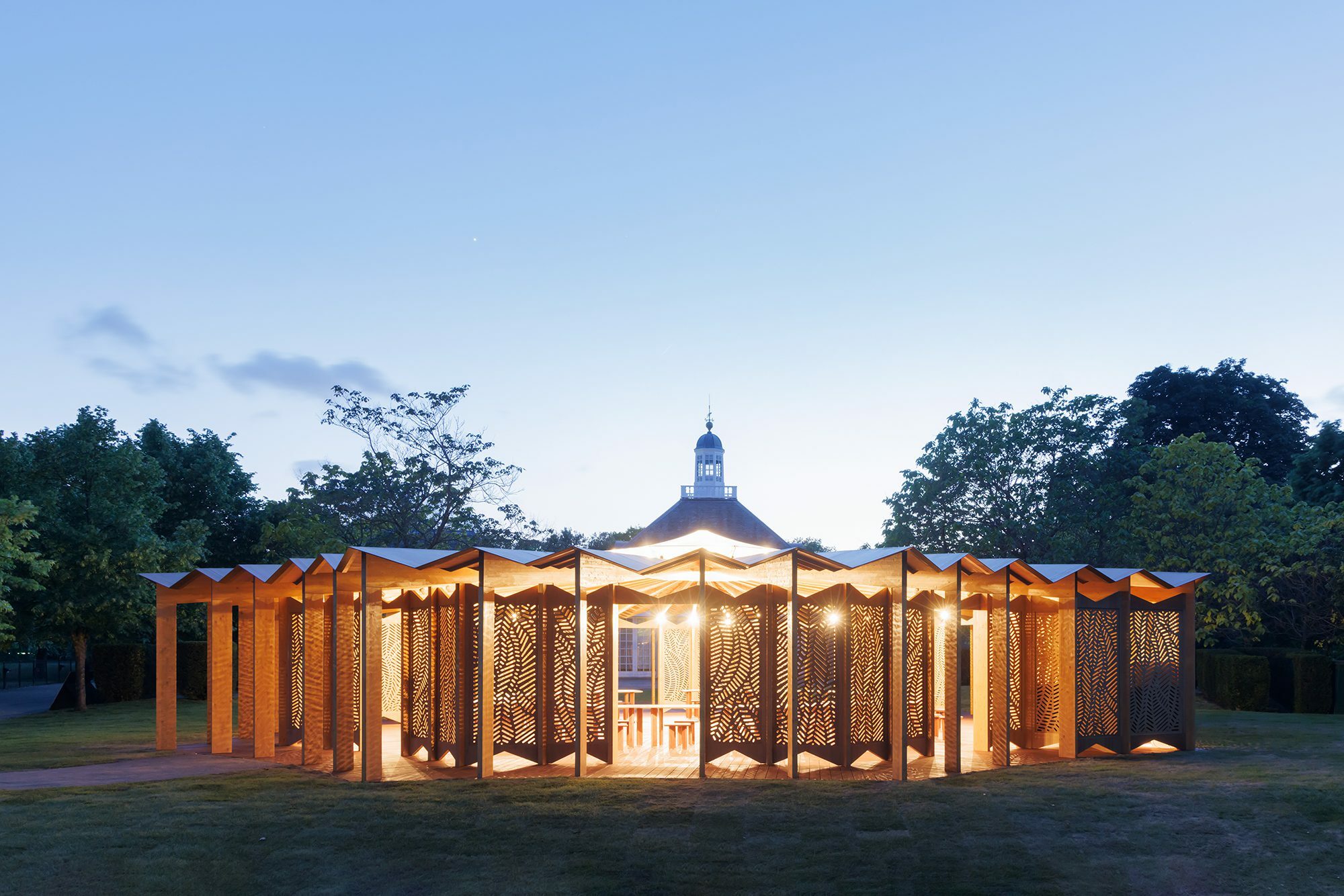 Serpentine Pavillon 2023 | Sonnenschutz | News | BauNetz Wissen