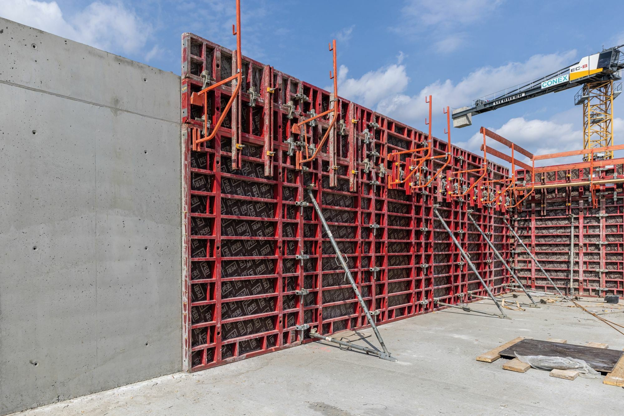 Eine Arena entsteht | Gerüste und Schalungen | Baustellenberichte ...