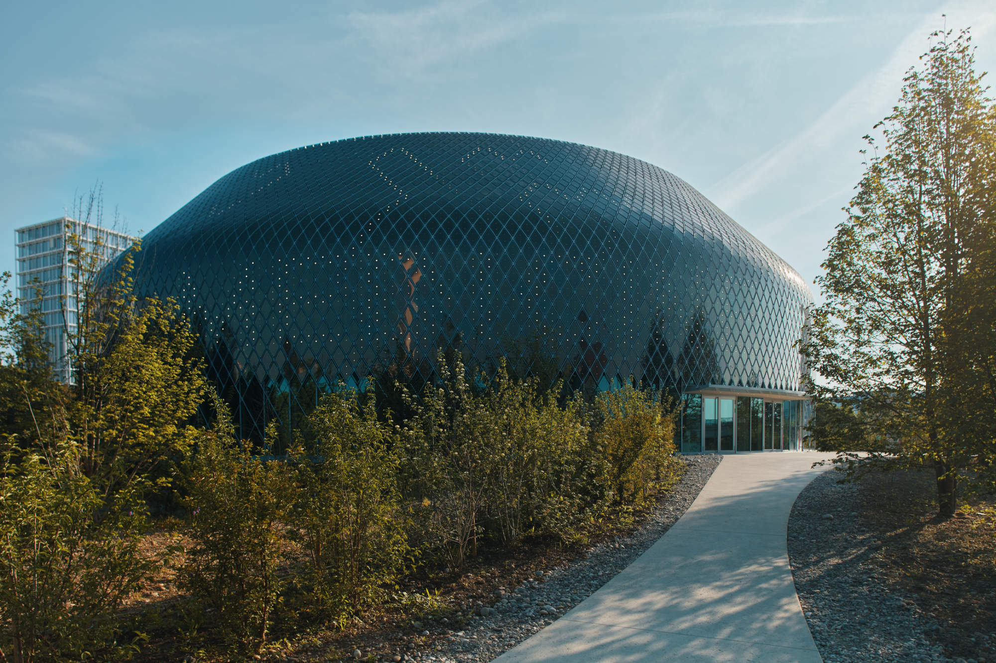 Novartis Pavillon in Basel | Elektro | Forschung/Industrie | BauNetz Wissen
