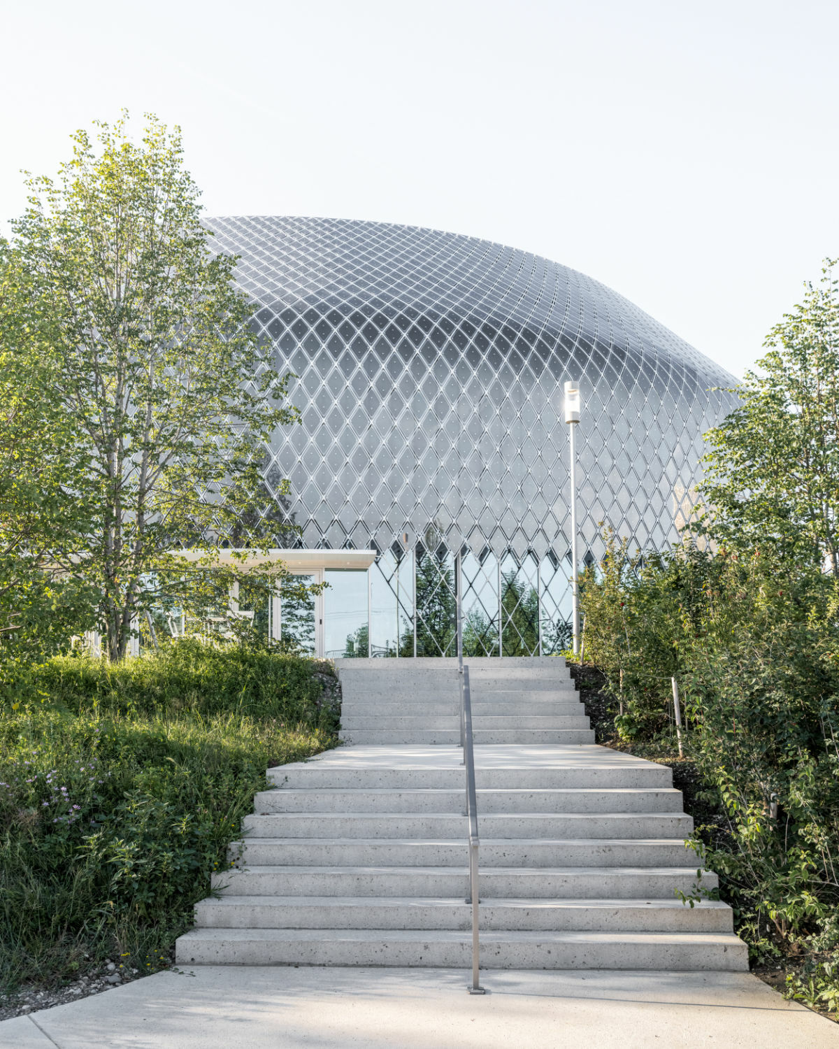 Novartis Pavillon in Basel | Elektro | Forschung/Industrie | BauNetz Wissen