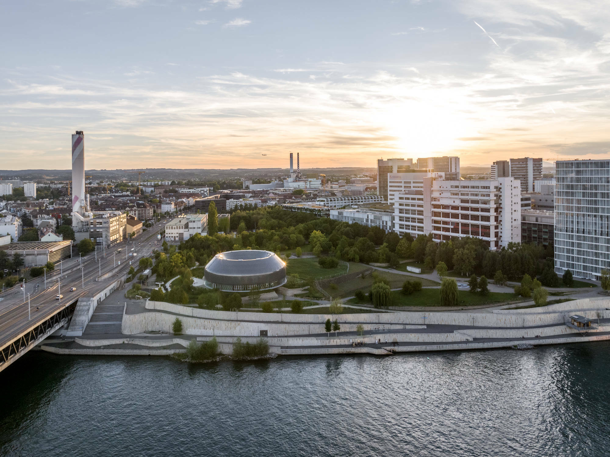 Novartis Pavillon in Basel | Elektro | Forschung/Industrie | BauNetz Wissen