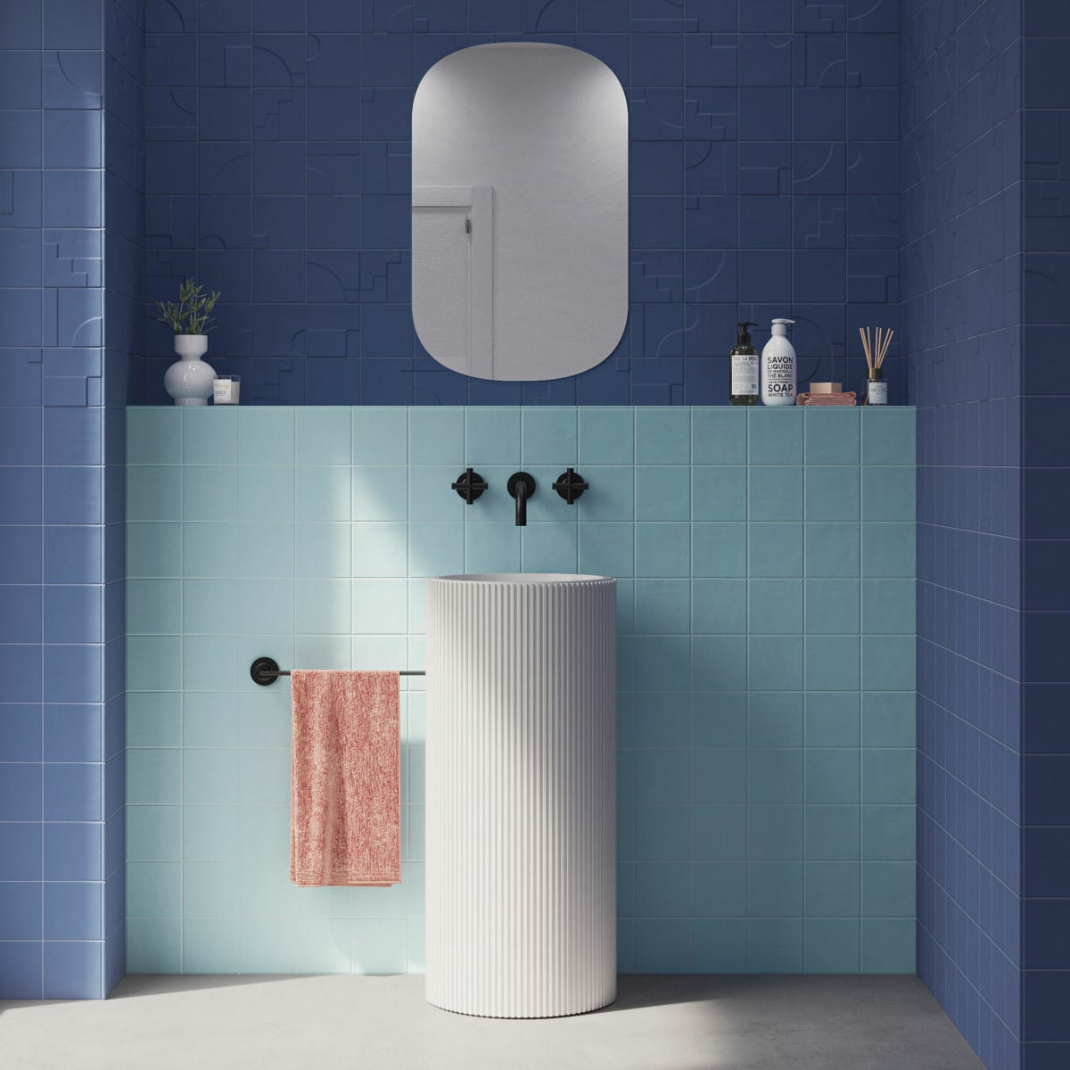 Von 1970er-Jahre Bauwerk inspirierte Fliesenkollektion | Fliesen und ...