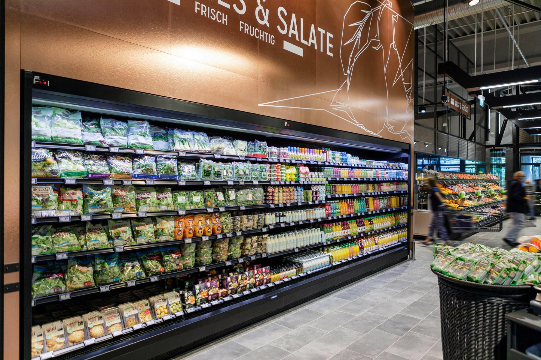 Supermarkt in Essen | Fliesen und Platten | Büro/Gewerbe | BauNetz Wissen