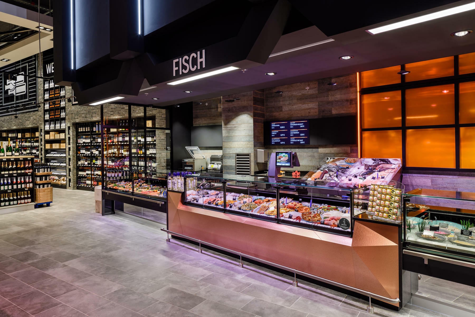 Supermarkt in Essen | Fliesen und Platten | Büro/Gewerbe | BauNetz Wissen