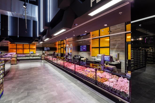 Supermarkt in Essen | Fliesen und Platten | Büro/Gewerbe | BauNetz Wissen