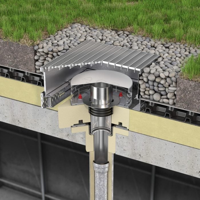 Entwässerung von Flachdächern | Wasserkreislauf | Entwässerung | BauNetz Wissen