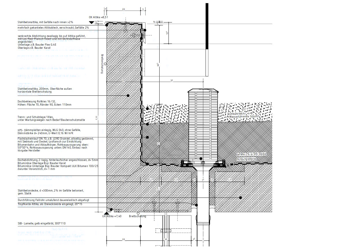 Grundschule mit Mensa am Schulzentrum Kinderhaus in Münster | Flachdach | Bildung | Baunetz_Wissen