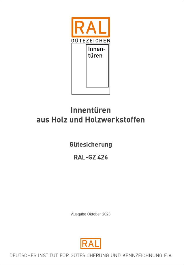 Gütesicherung Innentüren RAL GZ 426 | Beschläge | Regeln/Richtlinien ...