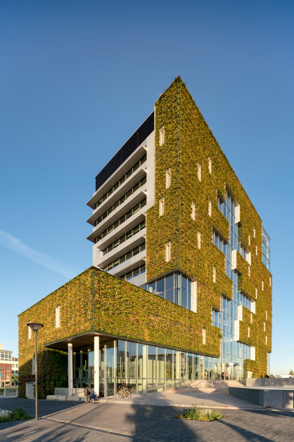 Stadskantoor in Venlo | Stadt- und Dachbegrünung | Büro/Verwaltung | BauNetz Wissen