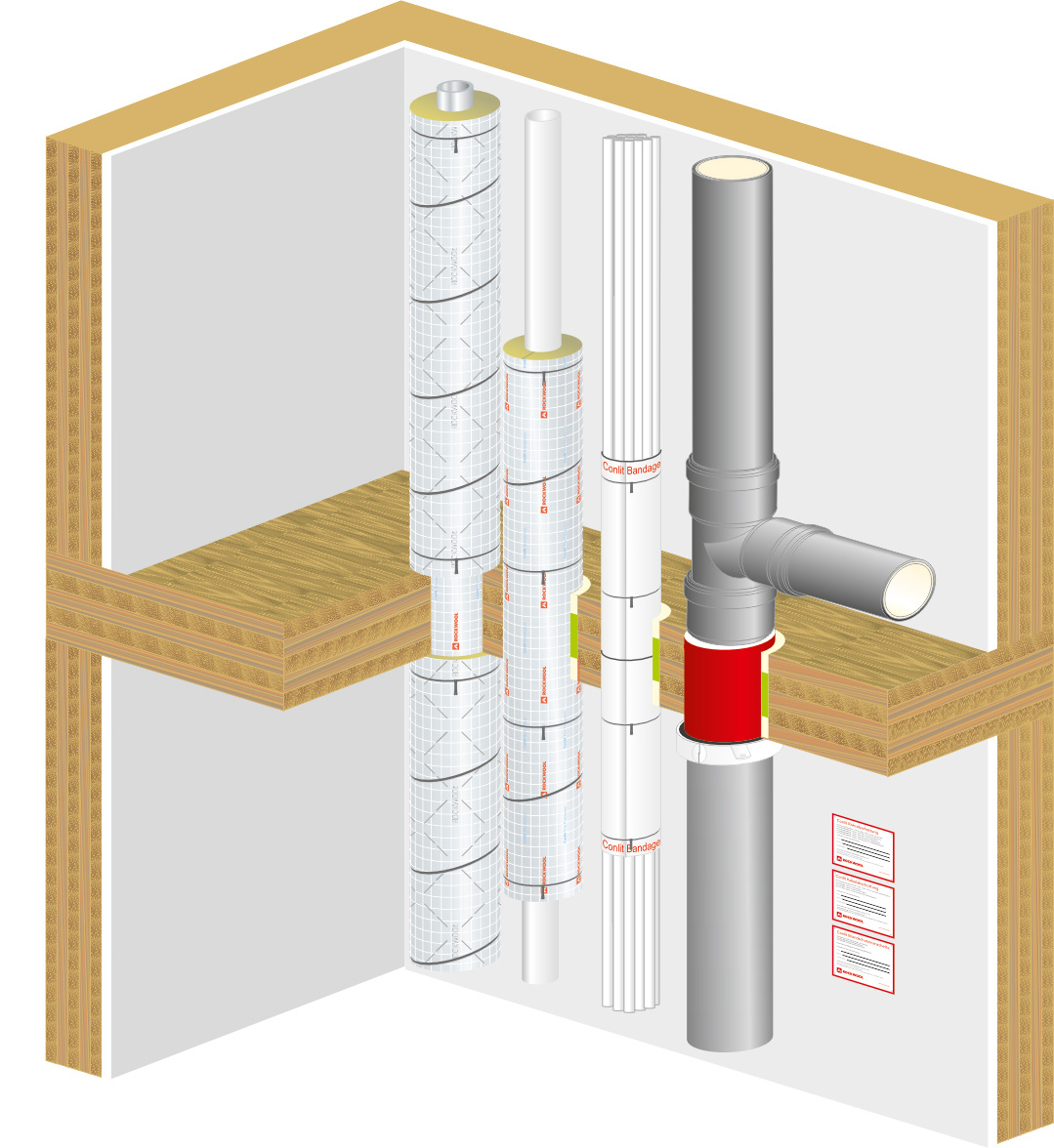 Rohrabschottung im Containerhotel | Dämmstoffe | News | Baunetz_Wissen