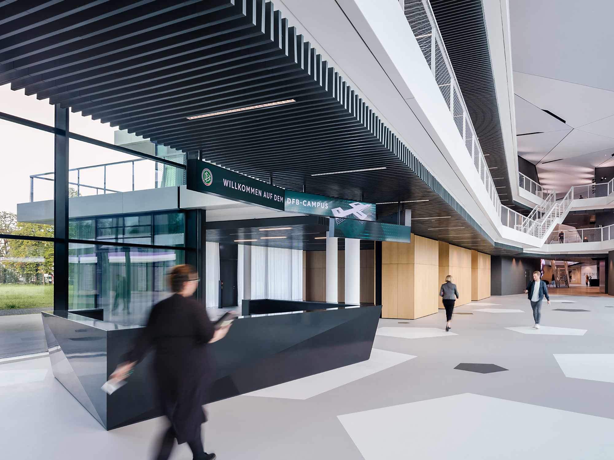 DFB Campus in Frankfurt am Main | Boden | Büro/Verwaltung | BauNetz Wissen