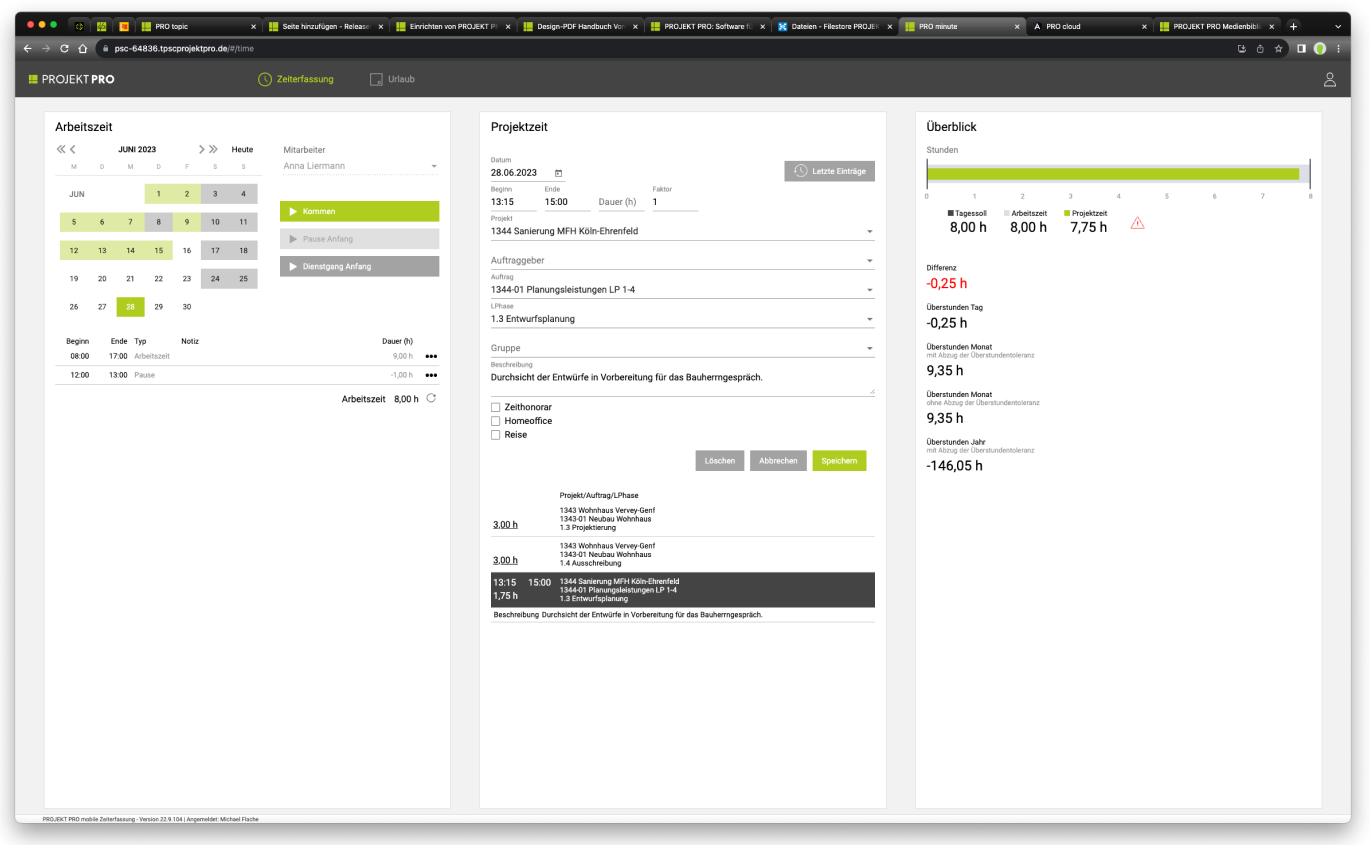 Arbeitszeiterfassung | Controlling und Management | Glossar | BauNetz ...